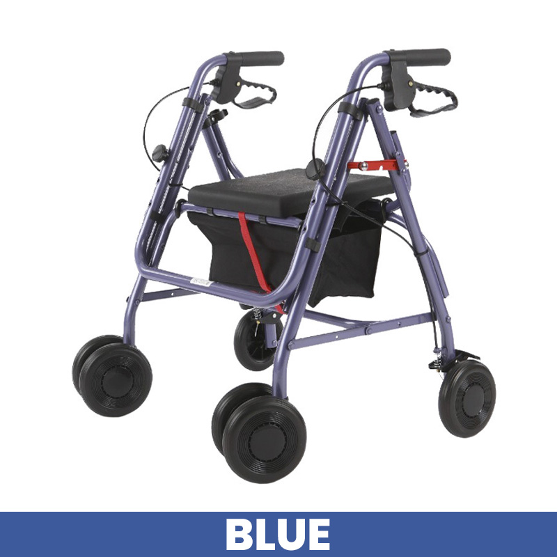 Uniscan Freeway Blue Walker (Lever Brake) | Health and Care