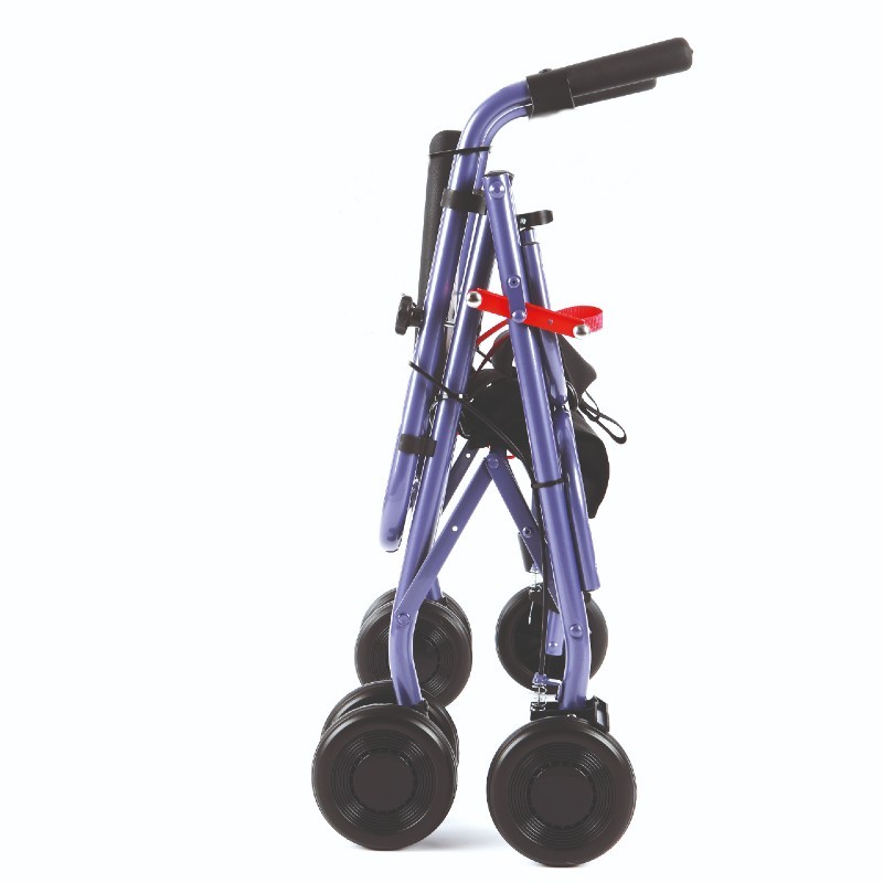 Uniscan Freeway Burgundy Walker (Pressure Brake) | Health and Care