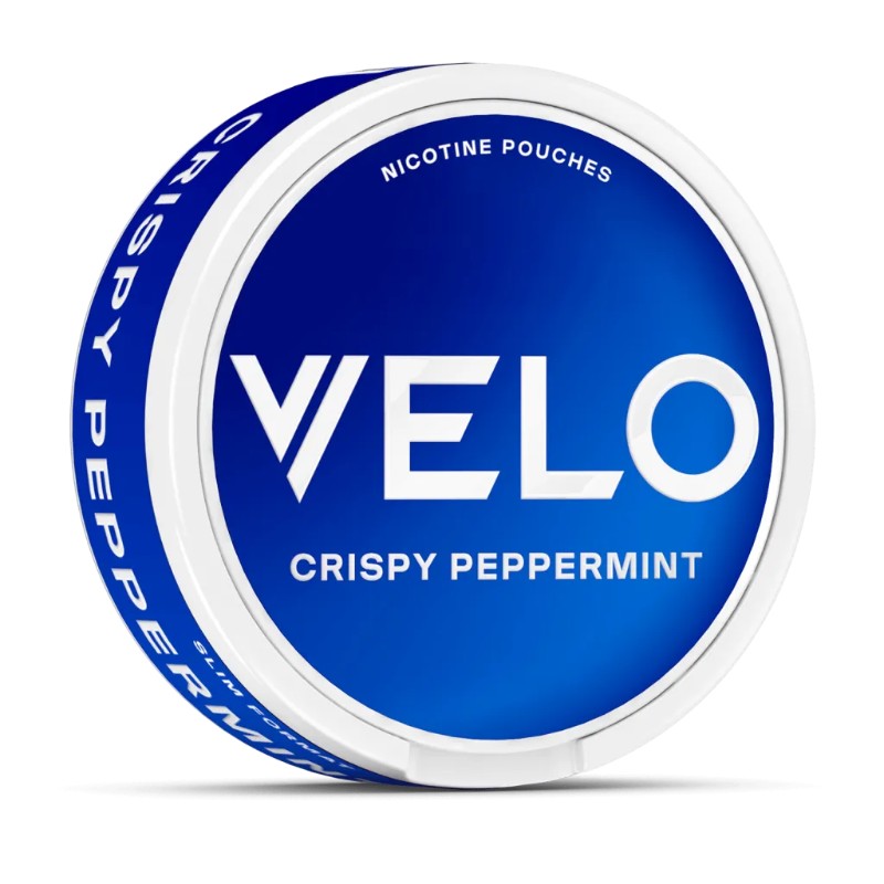 VELO Crispy Mint Nicotine Pouches 10mg | Health and Care