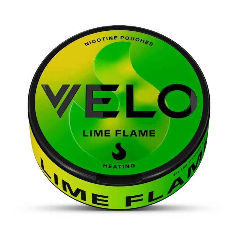 VELO Lime Flame Nicotine Pouches 8mg | Health and Care