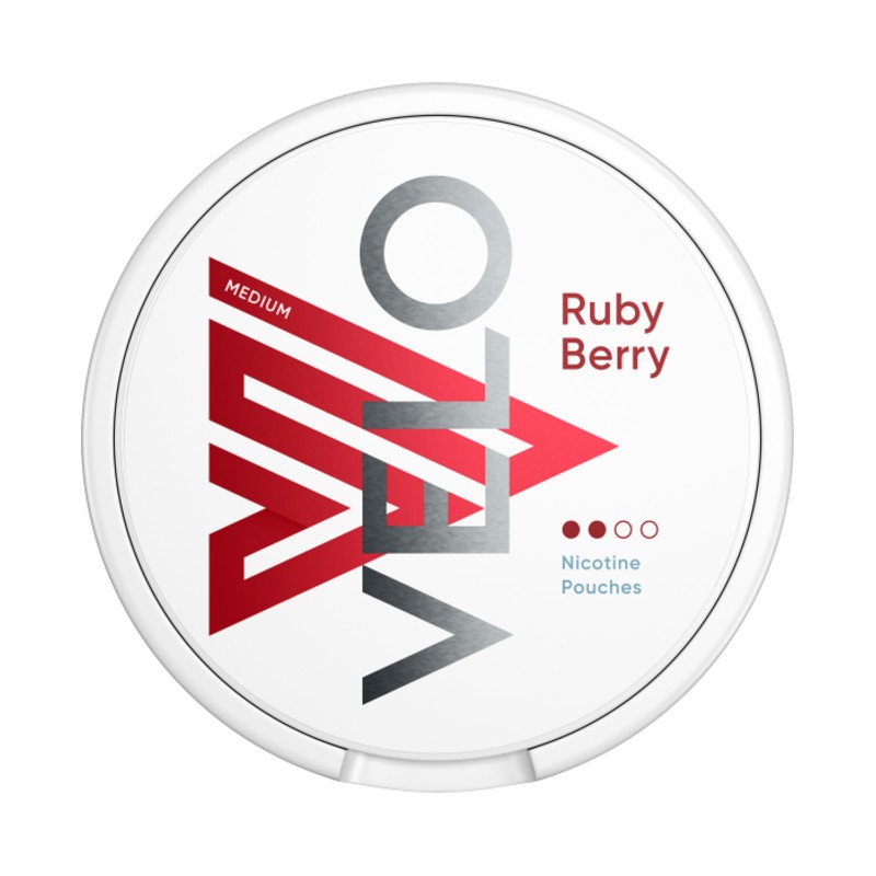 VELO Ruby Berry 6mg Nicotine Pouch (20pk) | Health and Care