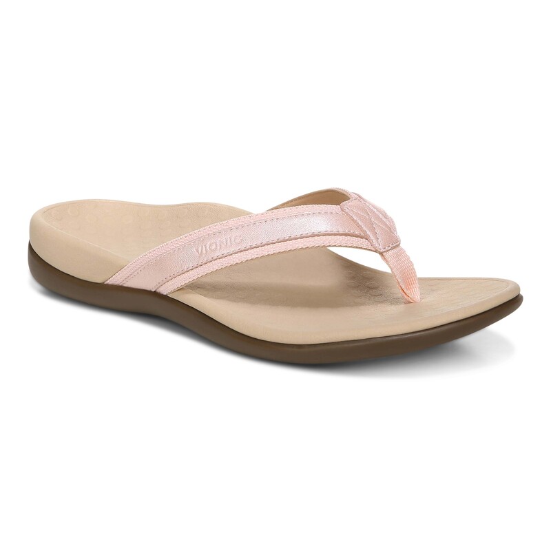 Vionic Tide II Islander Blush Pink Sandals | Health and Care
