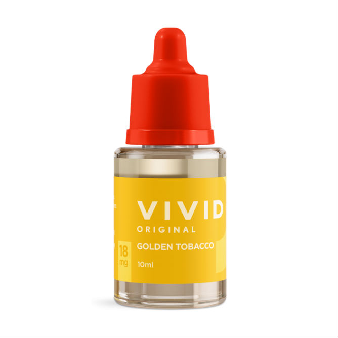 Vivid Original Golden Tobacco E-Liquid | Health and Care