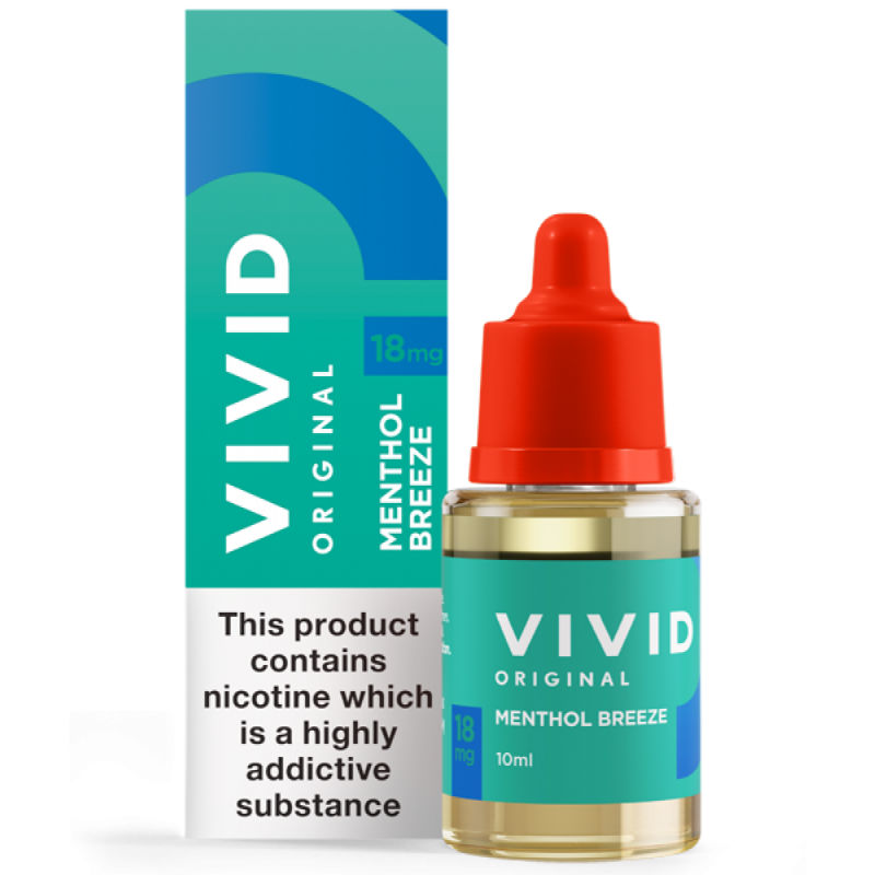 Vivid Original Menthol Breeze E-Liquid | Health and Care