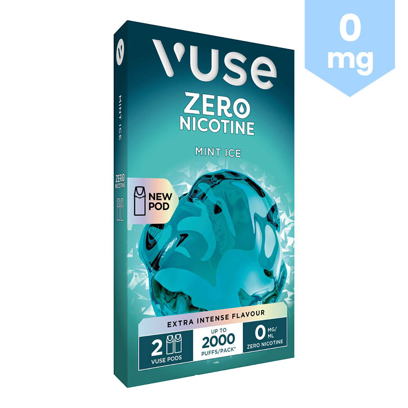 Vuse Extra Mint Ice Refill Pods (0mg) | Health and Care