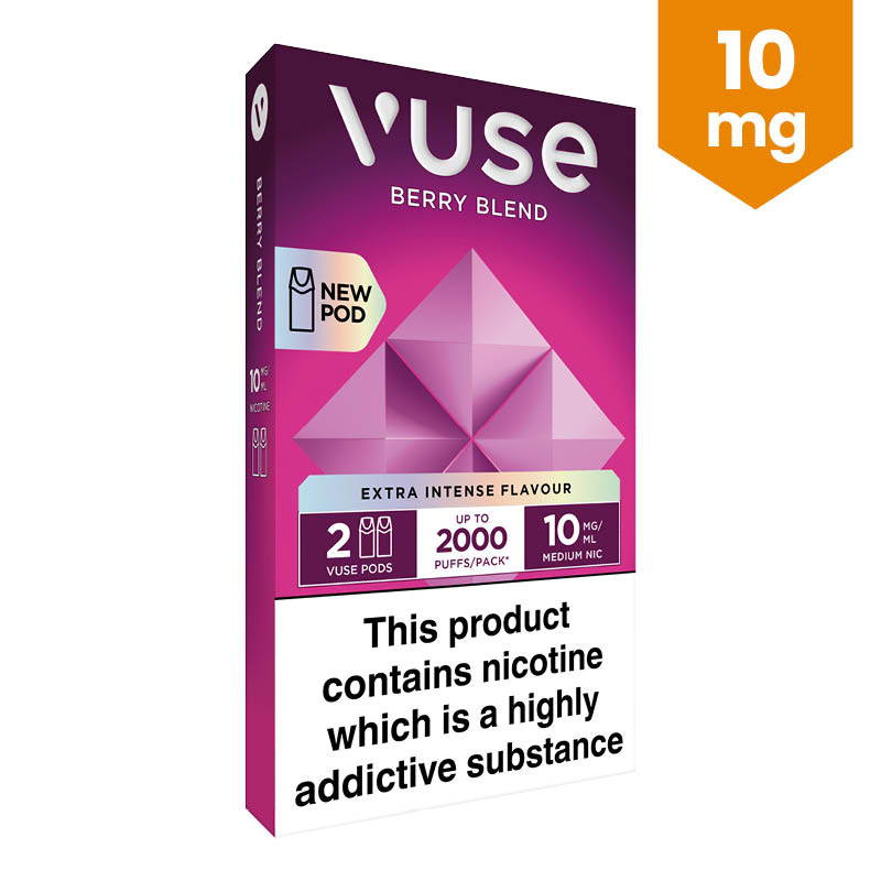 Vuse Extra Berry Blend Refill Pods (10mg) | Health and Care