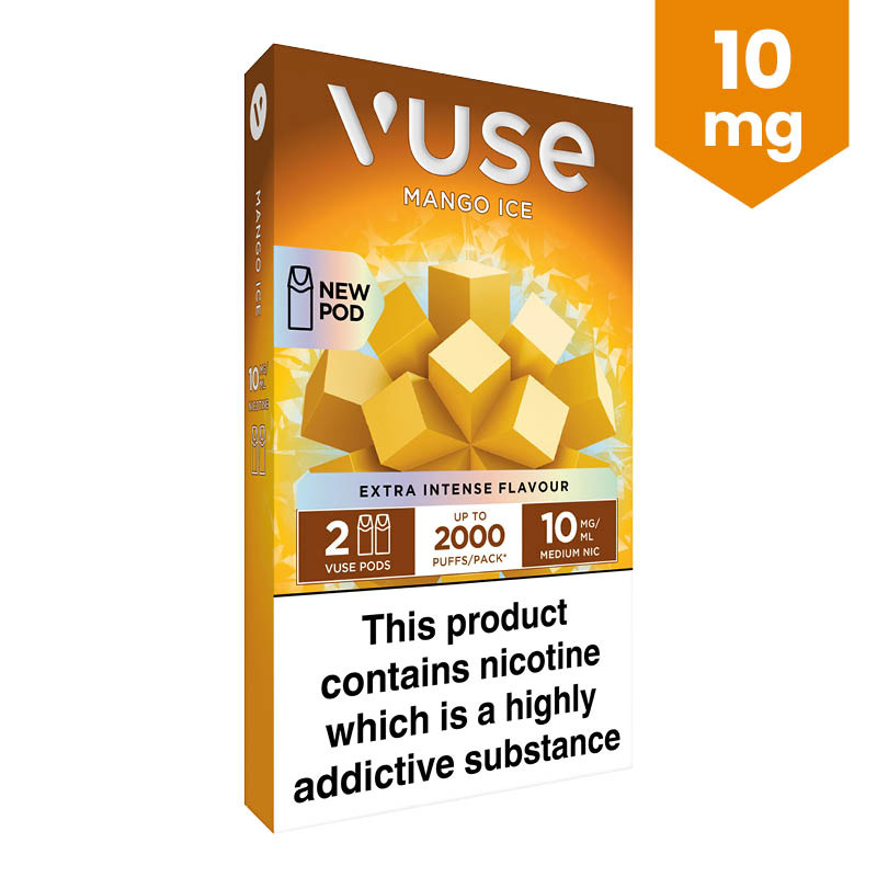 Vuse Intense Mango Ice Refill Pods (10mg) | Health and Care