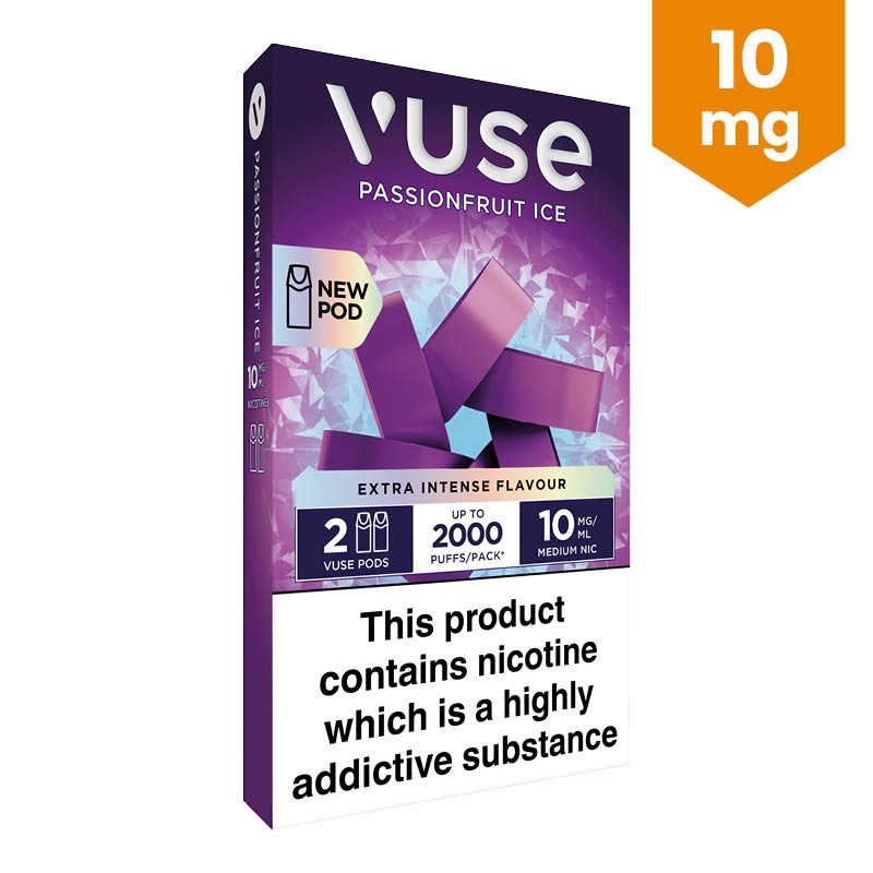 Vuse Passionfruit Ice Refill Pods (10mg) | Health and Care
