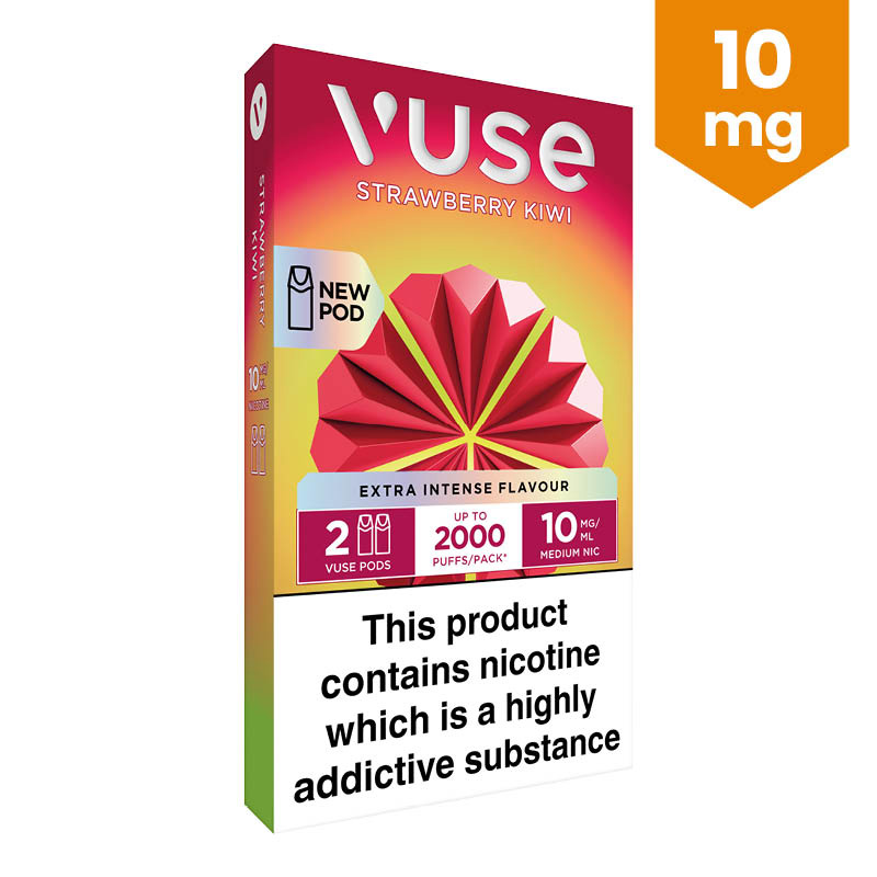 Vuse Strawberry Kiwi Refill Pods (10mg) | Health and Care