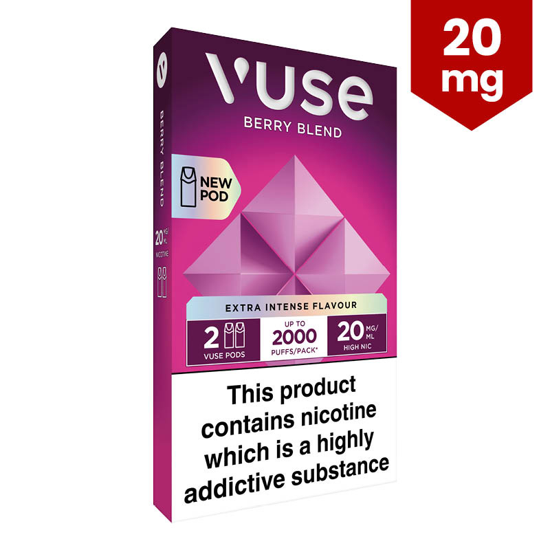 Vuse Extra Berry Blend Refill Pods (20mg) | Health and Care