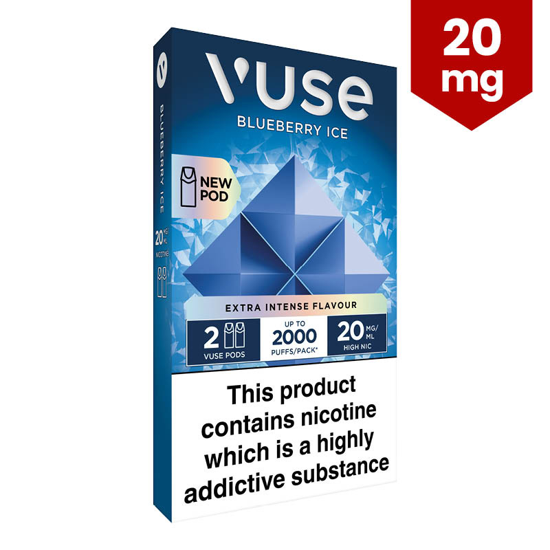 Vuse Blueberry Ice Refill Pods (20mg) | Health and Care
