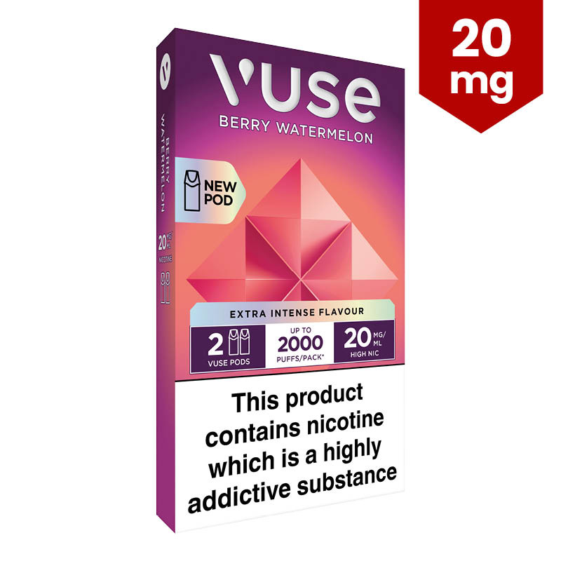 Vuse Berry Watermelon Intense Pods (20mg) | Health and Care