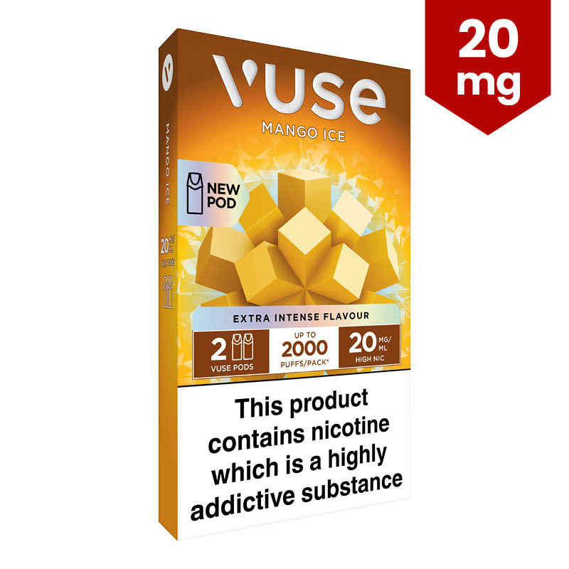 Vuse Intense Mango Ice Refill Pods (20mg) | Health and Care