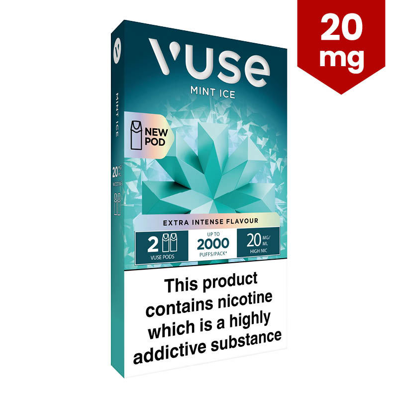 Vuse Extra Mint Ice Refill Pods (20mg) | Health and Care