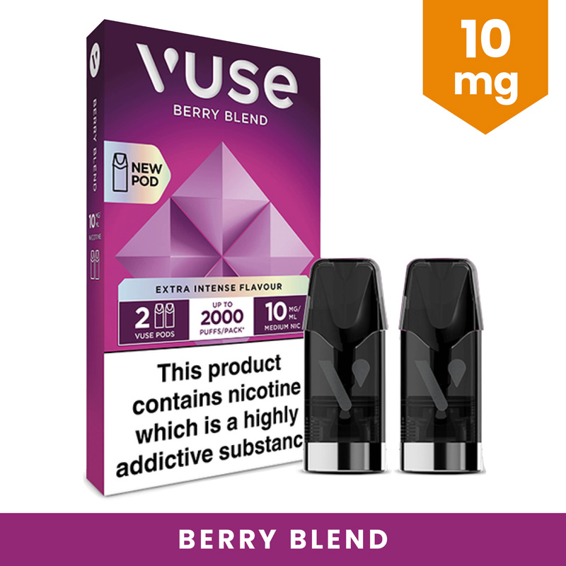 Vuse Extra Berry Blend Refill Pods (10mg) | Health and Care