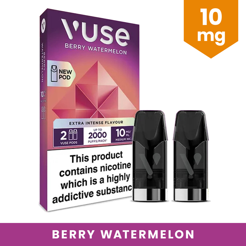 Vuse Berry Watermelon Intense Pods (10mg) | Health and Care