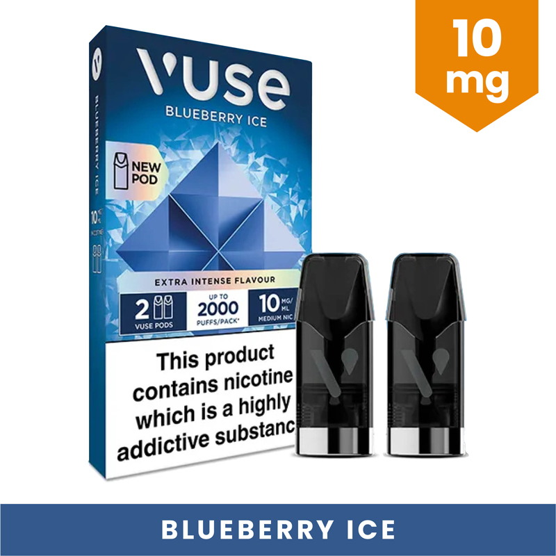 Vuse Blueberry Ice Refill Pods (10mg) | Health and Care