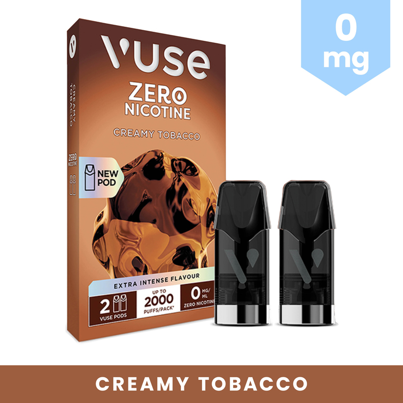 Vuse Creamy Tobacco Refill Pods (0mg) | Health and Care