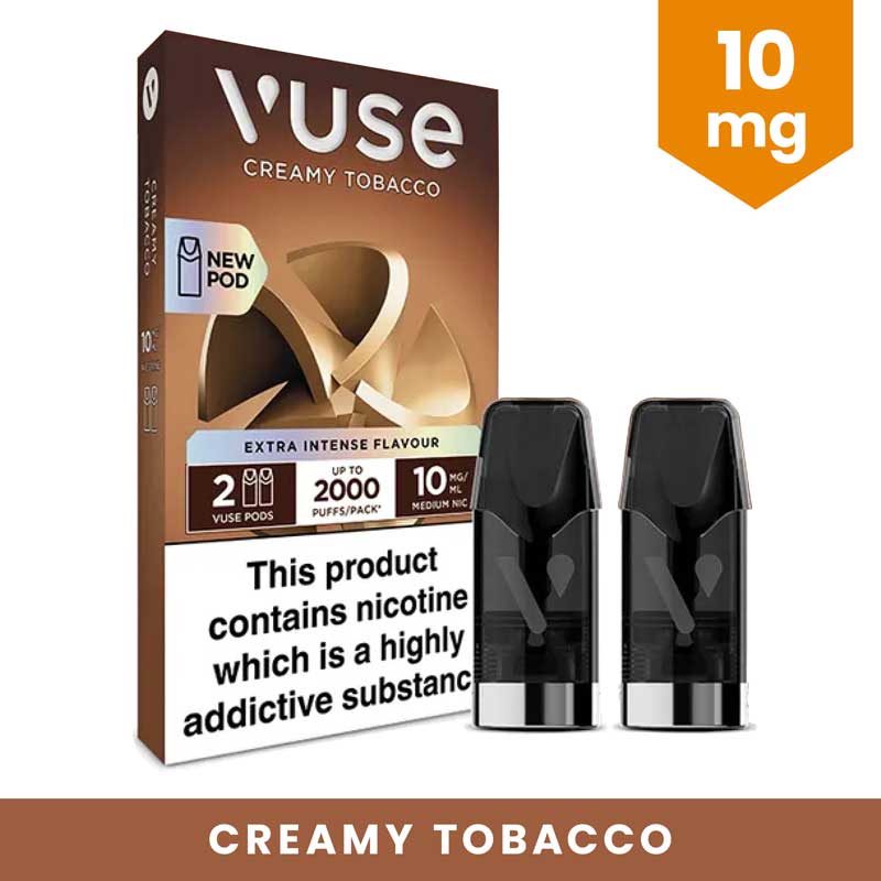 Vuse Creamy Tobacco Refill Pods (10mg) | Health and Care