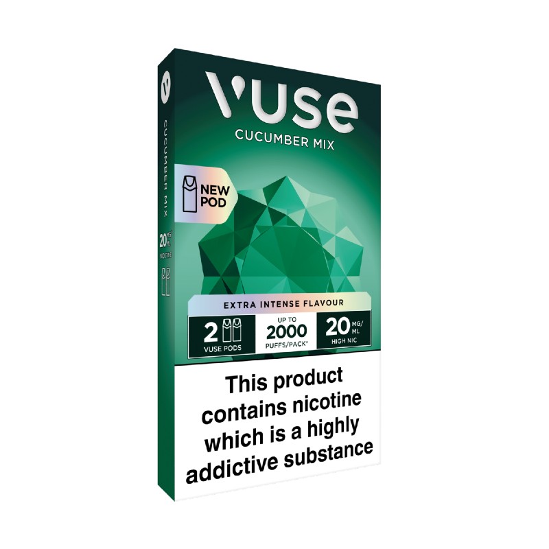 Vuse Cucumber Mix Refill Pods (20mg) | Health and Care