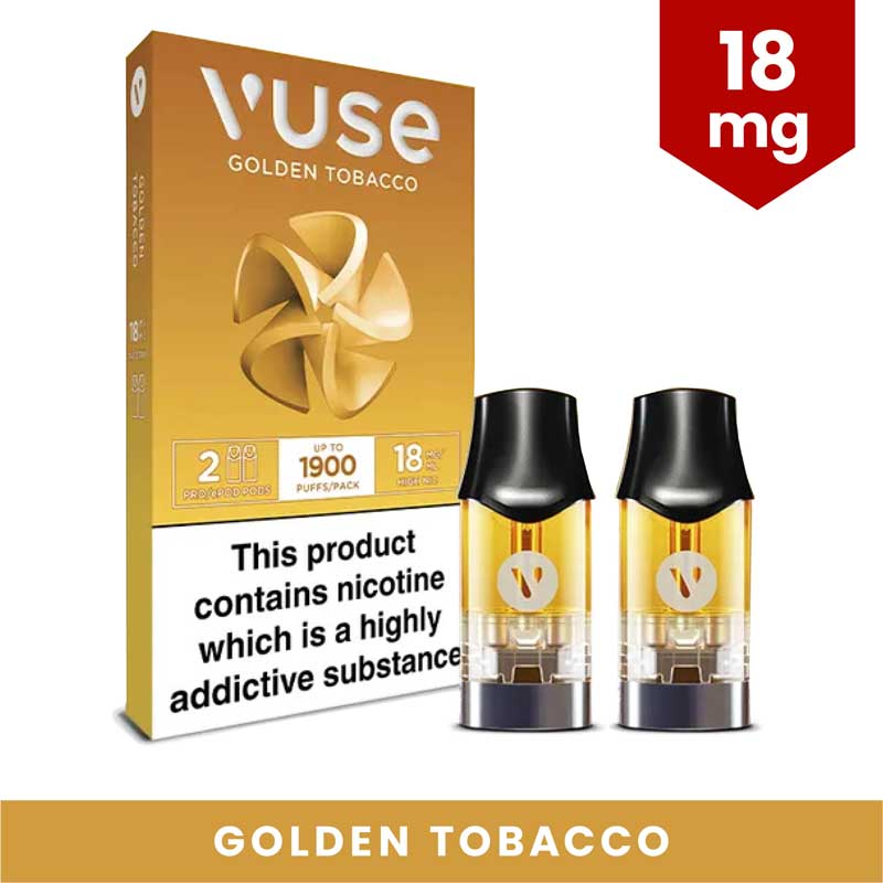 Vuse ePod 2 vPro Tobacco Refills 18mg | Health and Care