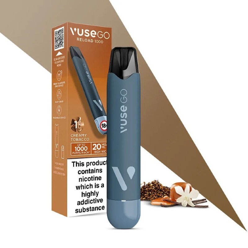 Vuse Go Reload Aqua Rechargeable Pen Vape | Health and Care