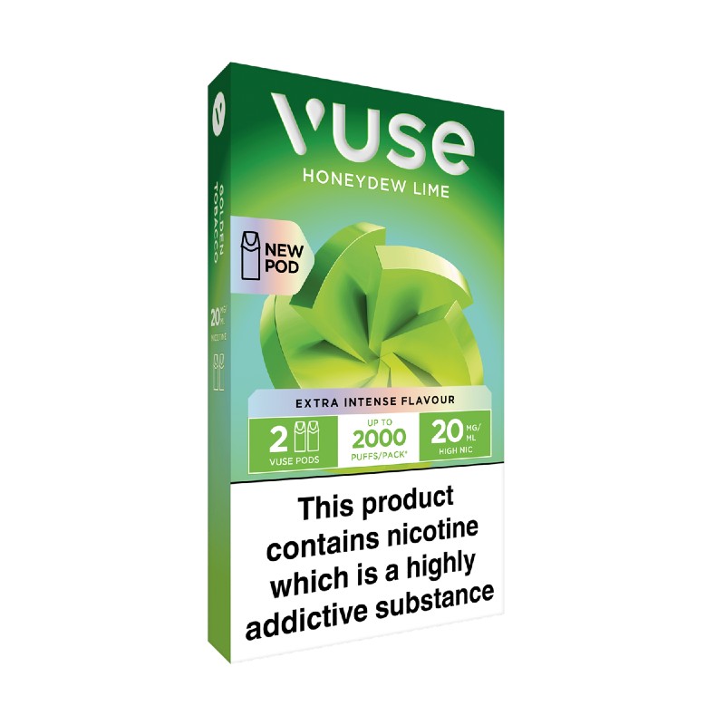 Vuse Honeydew Lime Refill Pods (20mg) | Health and Care