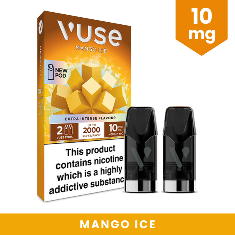 Vuse Intense Mango Ice Refill Pods (10mg) | Health and Care