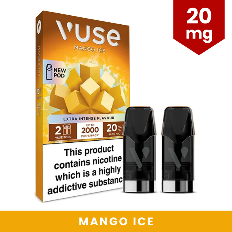 Vuse Intense Mango Ice Refill Pods (20mg) | Health and Care