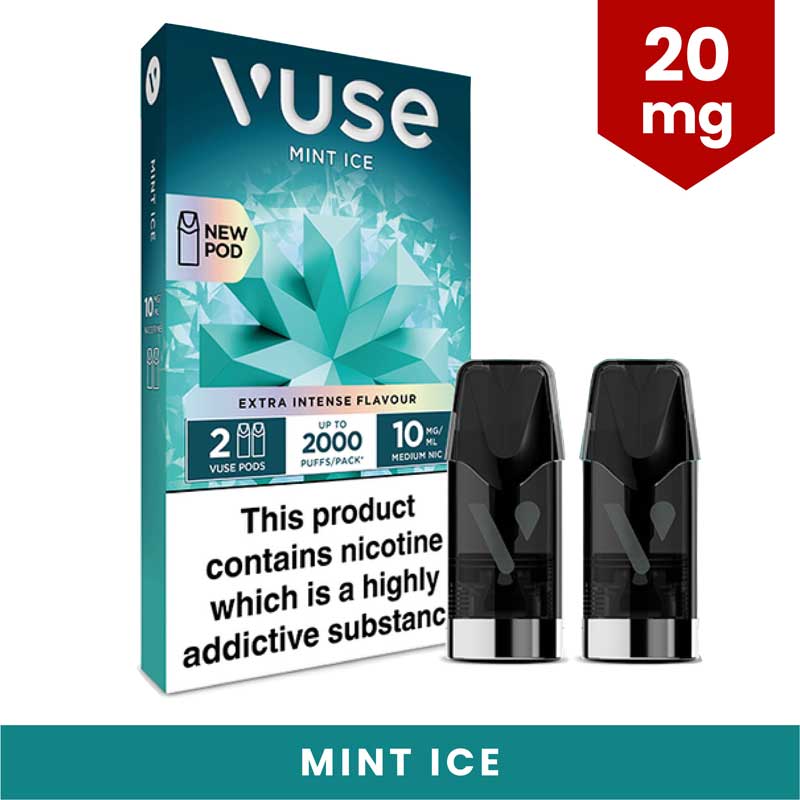 Vuse Extra Mint Ice Refill Pods (20mg) | Health and Care
