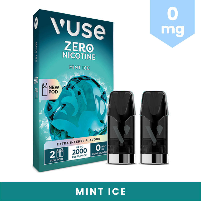 Vuse Extra Mint Ice Refill Pods (0mg) | Health and Care