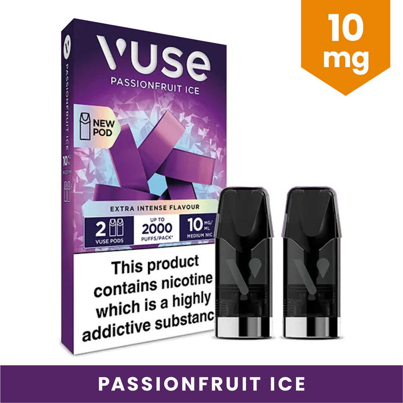 Vuse Passionfruit Ice Refill Pods (10mg) | Health and Care