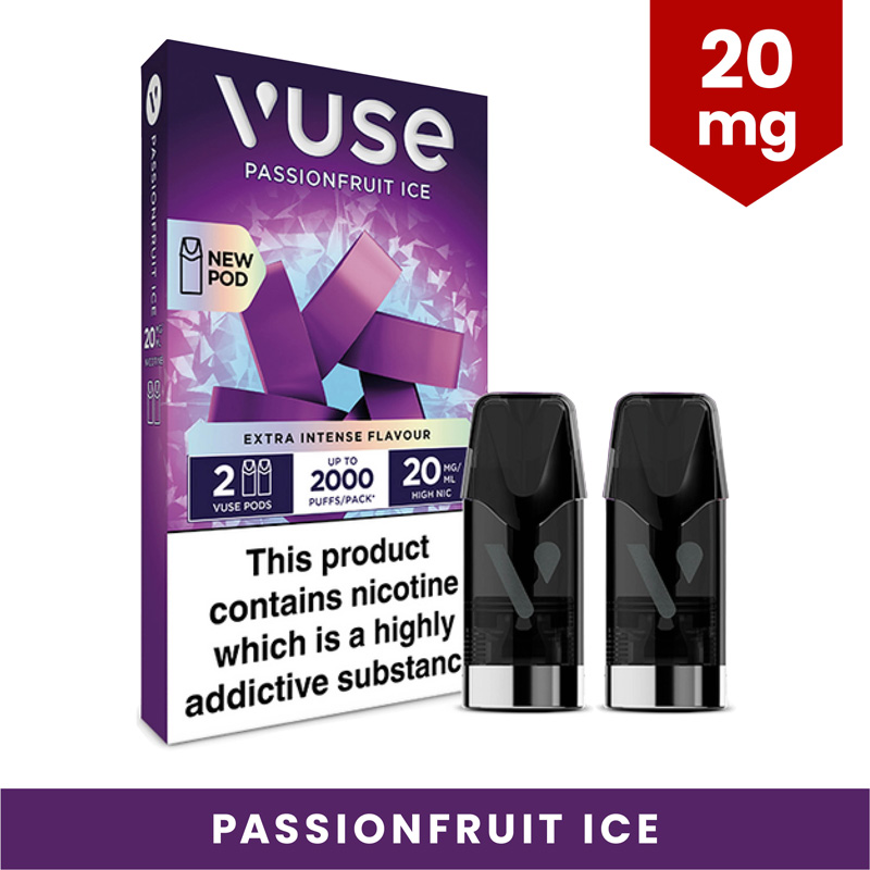 Vuse Passionfruit Ice Refill Pods (20mg) | Health and Care