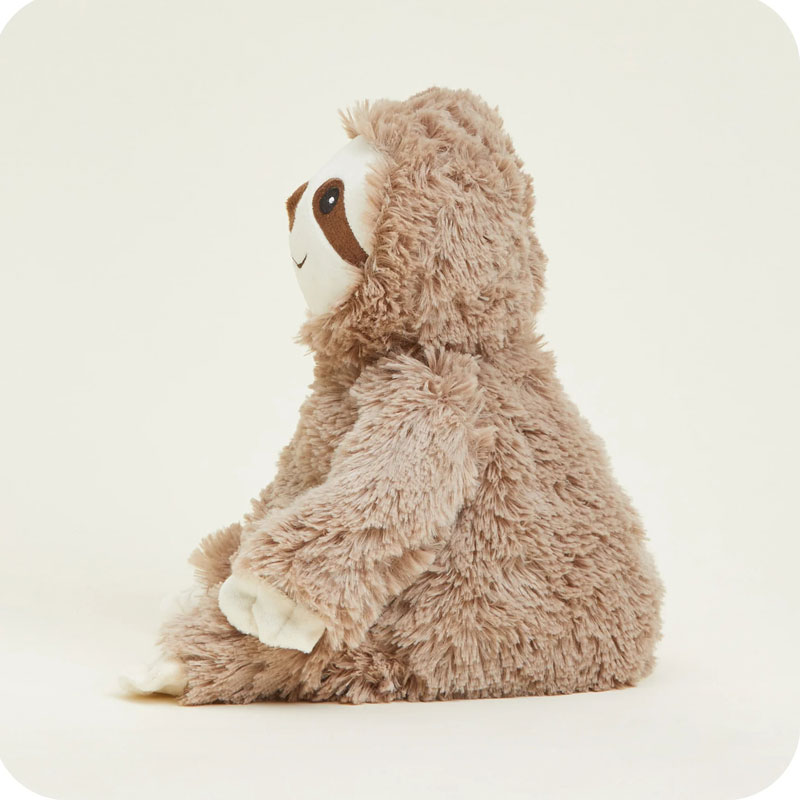 Warmies Microwavable Soft Toy Brown Sloth | Health and Care