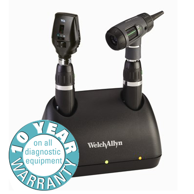 Welch Allyn Prestige Ophthalmoscope and Otoscope Desk Set | Health and Care