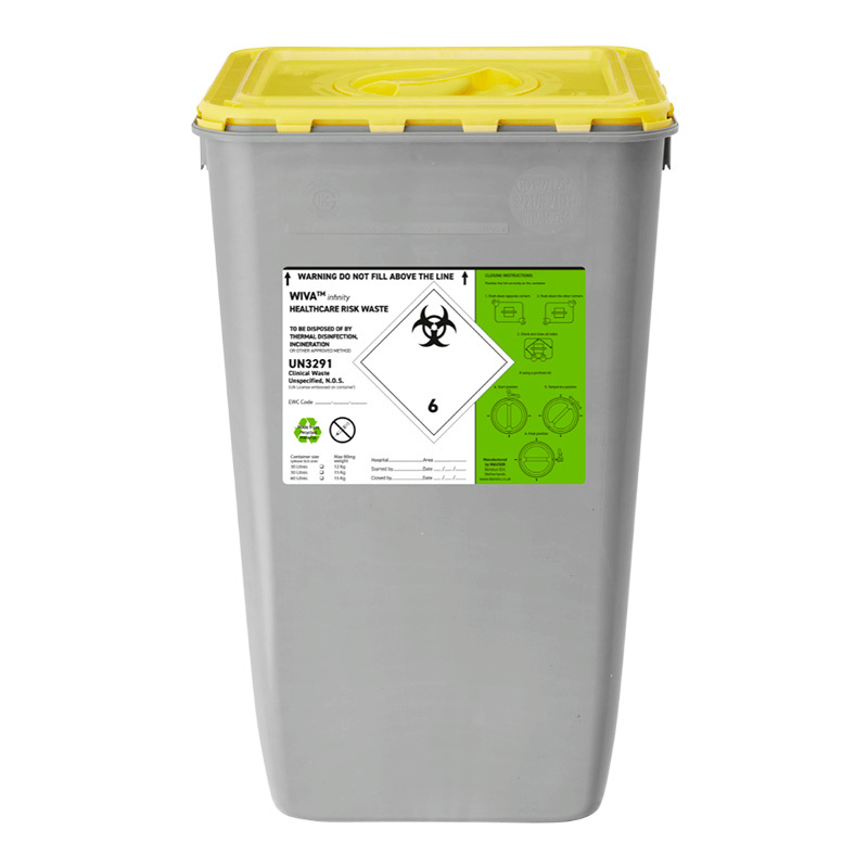 Daniels WIVA Infinity 60L Waste Container | Health and Care