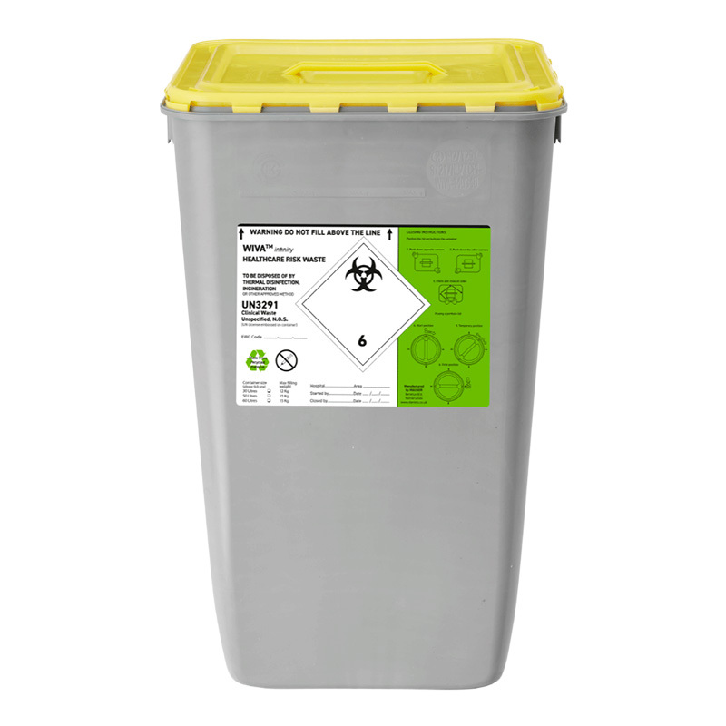 Daniels WIVA Infinity 60L Waste Container | Health and Care