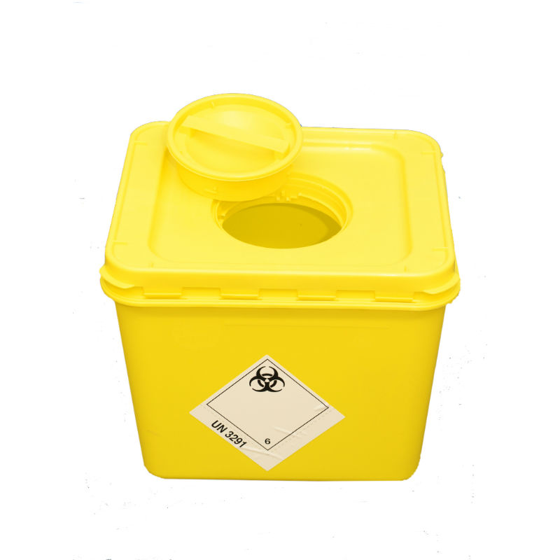 WIVA Yellow 30L Clinical Waste Container | Health and Care