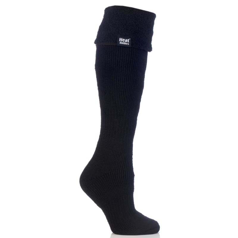 Heat Holders Women's Black Welly Socks | Health and Care