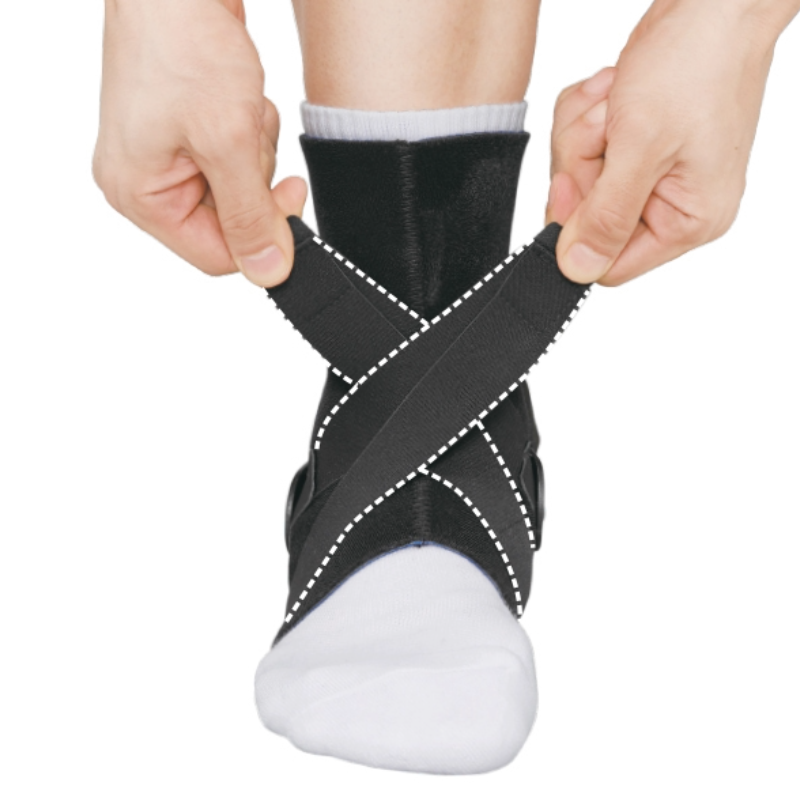 Zamst A2-DX Ankle Support Brace (Black) | Health and Care