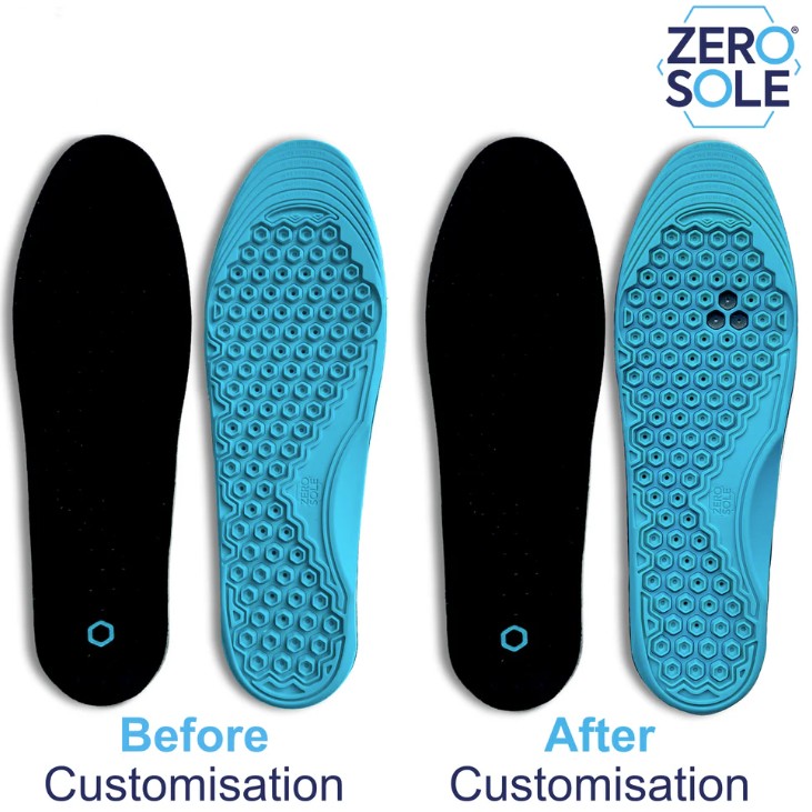 Zero Sole Customisable Shoe Insoles | Health and Care