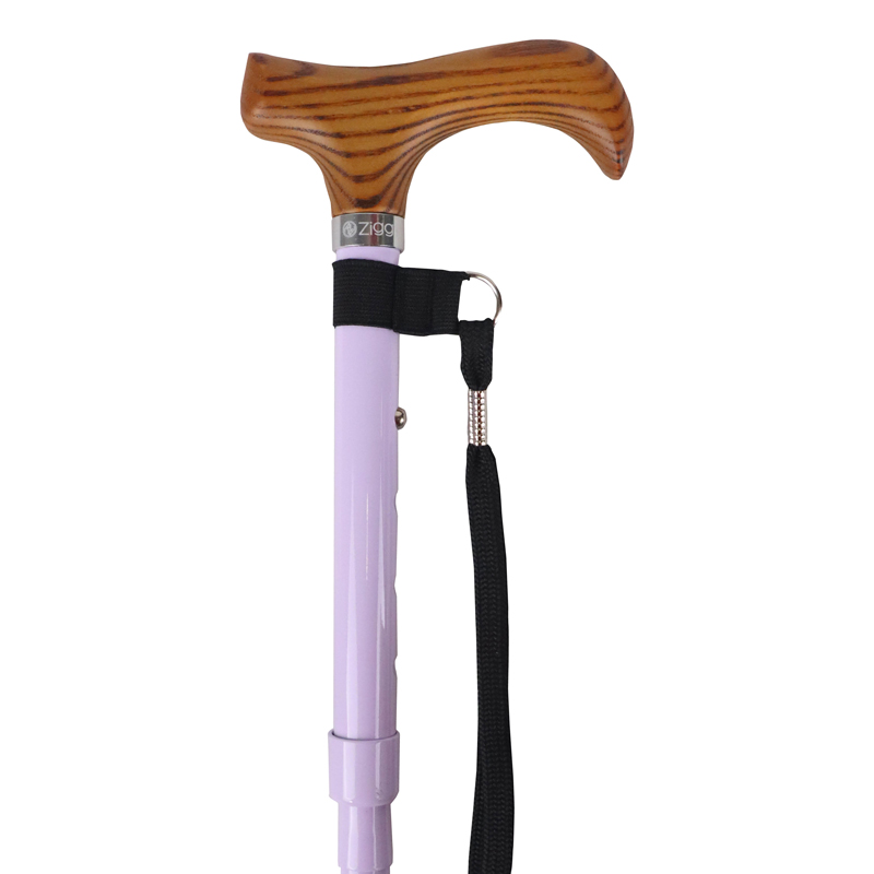 Ziggy Mini Walking Stick Handle (Lilac) | Health and Care