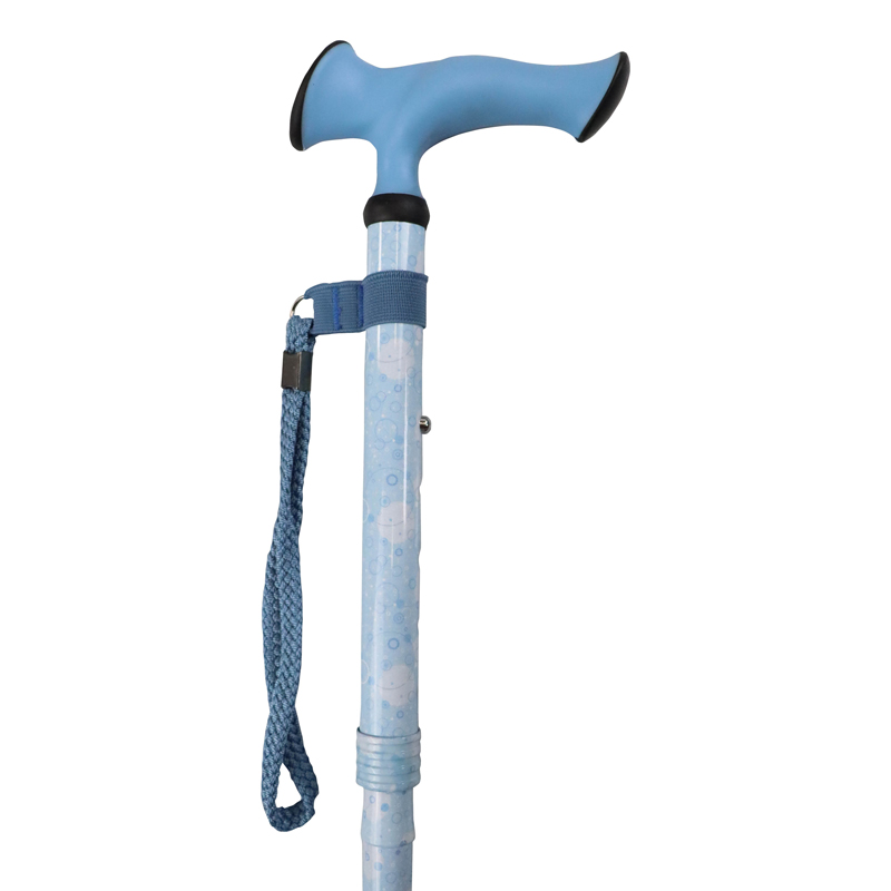 Ziggy Blue Ergonomic Handle Walking Stick | Health and Care