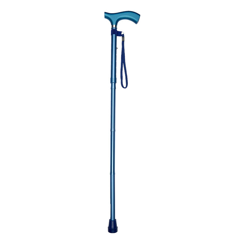 Ziggy Blue Metallic Walking Stick | Health and Care