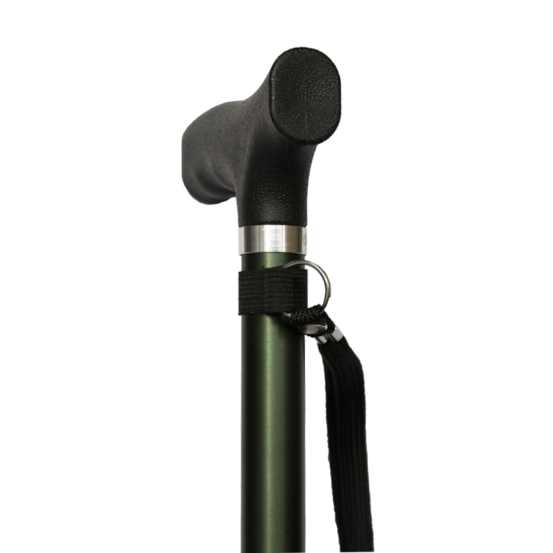 Ziggy Green Adjustable Fold Walking Stick | Health and Care