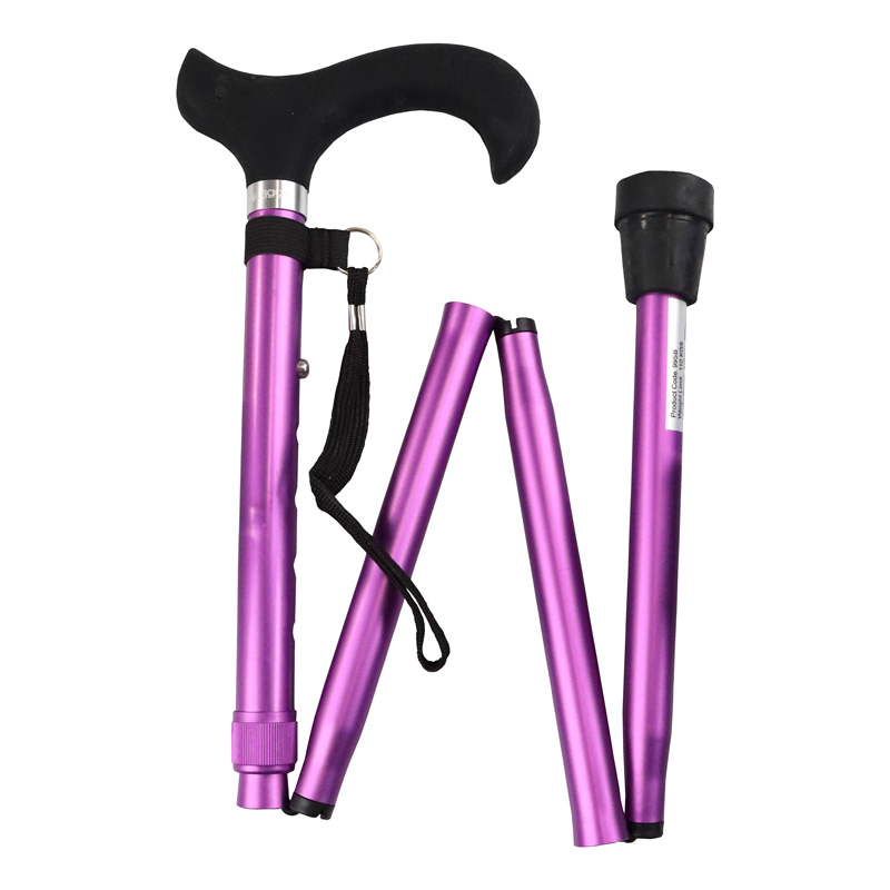Ziggy Purple Adjustable Walking Stick | Health and Care