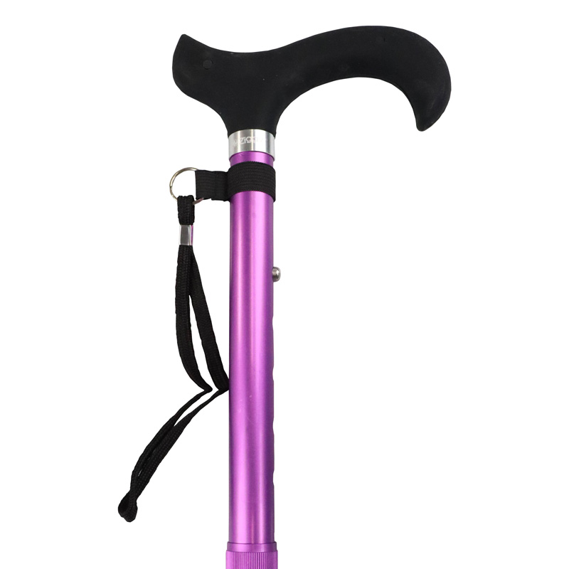 Ziggy Purple Adjustable Walking Stick | Health and Care