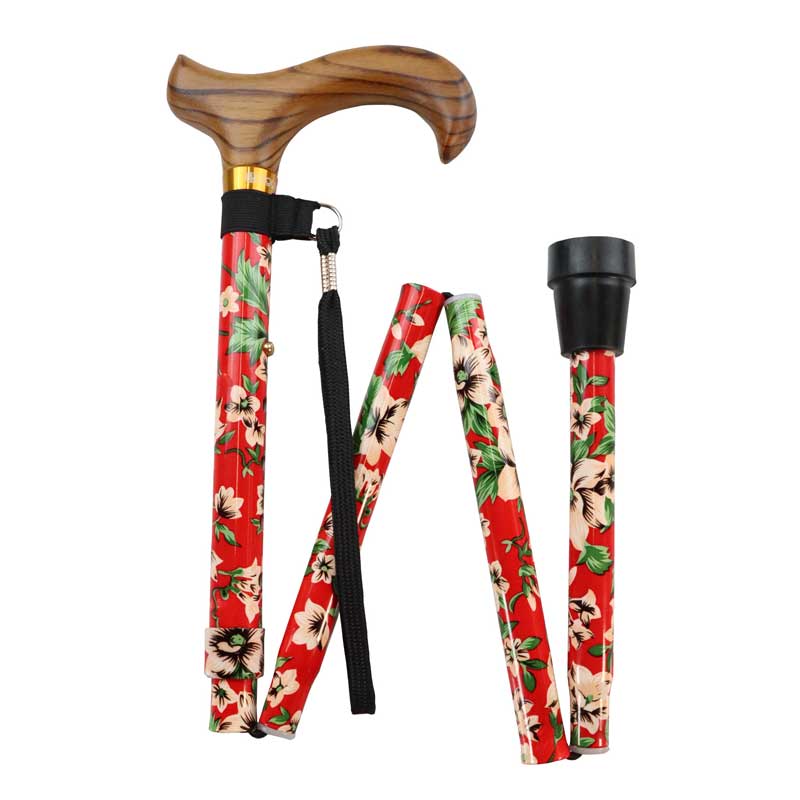 Ziggy Red Morris Adjustable Walking Stick | Health and Care