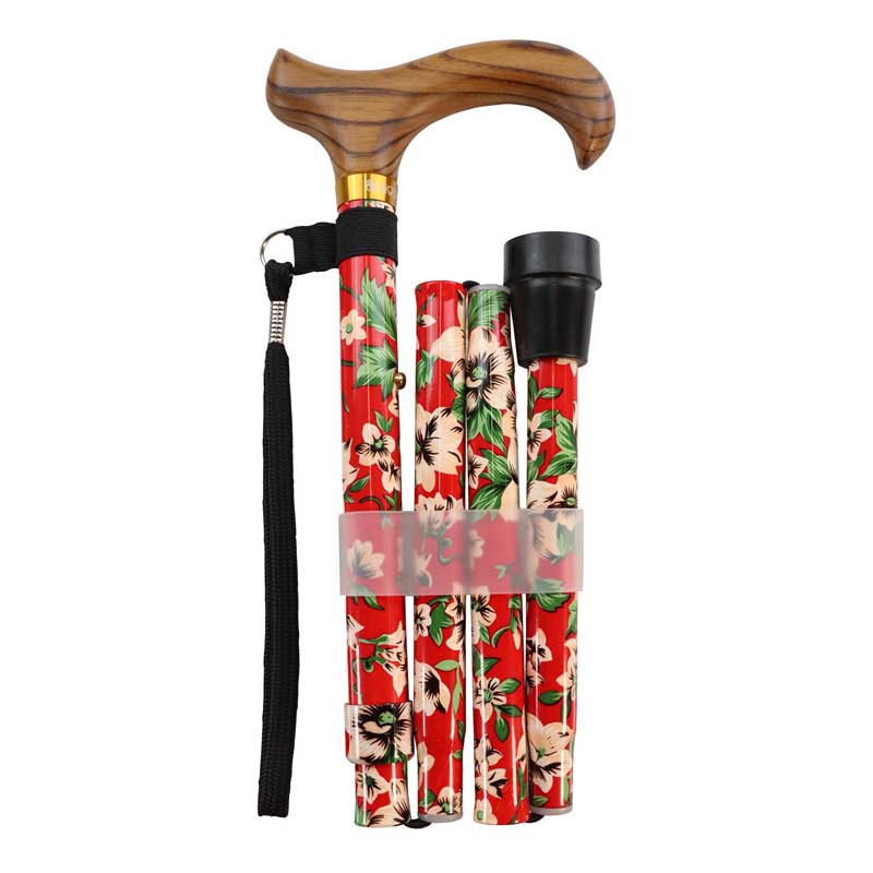Ziggy Red Morris Adjustable Walking Stick | Health and Care