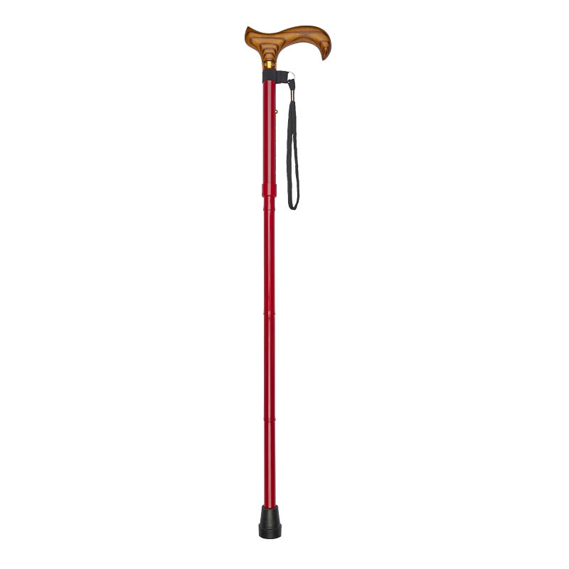 Ziggy Red Folding Walking Stick | Health and Care